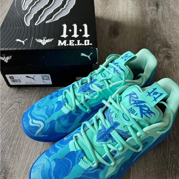 Puma | Shoes | Puma X Lamelo Ball Mb3 Lo Team Aqua Blue Basketball ...